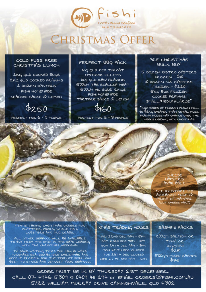 CHRISTMAS ORDER 2023 - FISHI