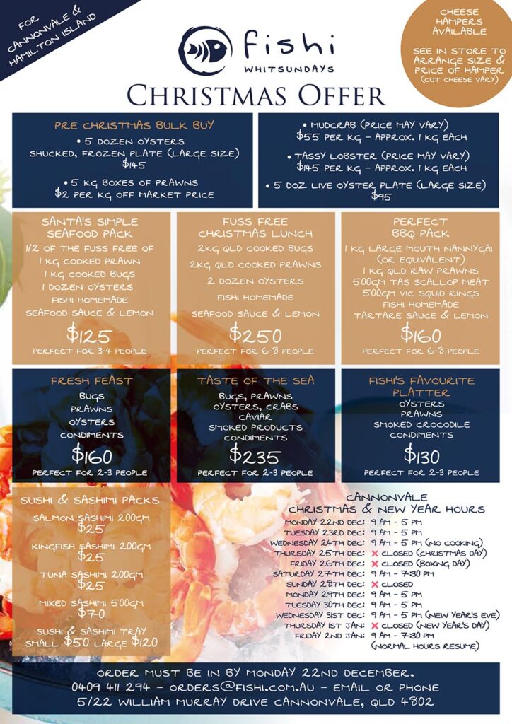 🎄 FISHI’s 2025 Christmas Specials Are Here! 🎄 - FISHI